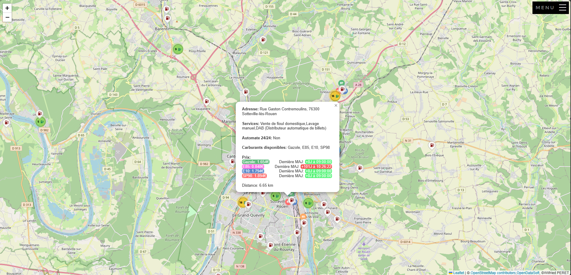 GitHub - HalCroves/map-essence: Leaflet and OpenStreetMap for carburant